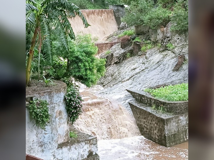 Heavy rain in Sadri-Rani of Pali district of Rajasthan | पाली के सादड़ी ...