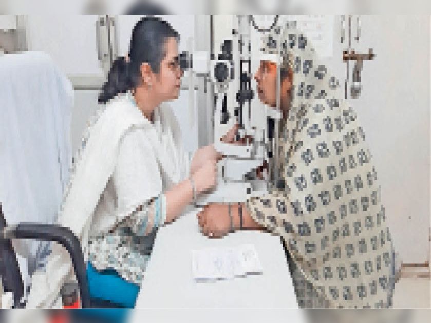 Fund of 18.40 lakh released for Eye OPD, eye examination will be done ...