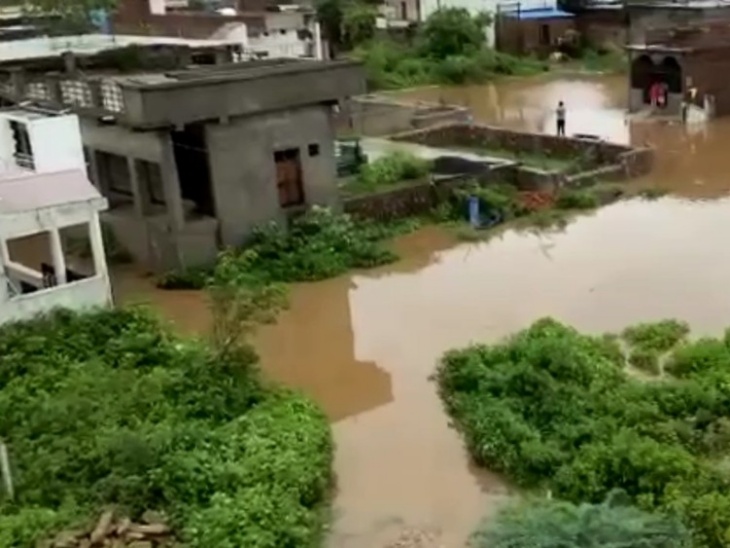 3 inches of rain in 24 hours in Galiakot of Dungarpur | सीमलवाड़ा में ...