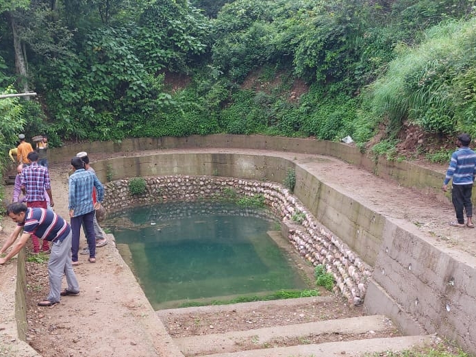 Renovation of swimming pool well stepwell of Hamirpur Providing water ...