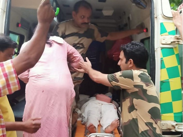 Two women of Bhilai badly injured, BSF personnel rushed to the hospital ...