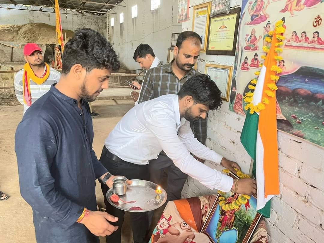 Yuva Morcha paid tribute to the martyrs in Sheopur, observed two ...