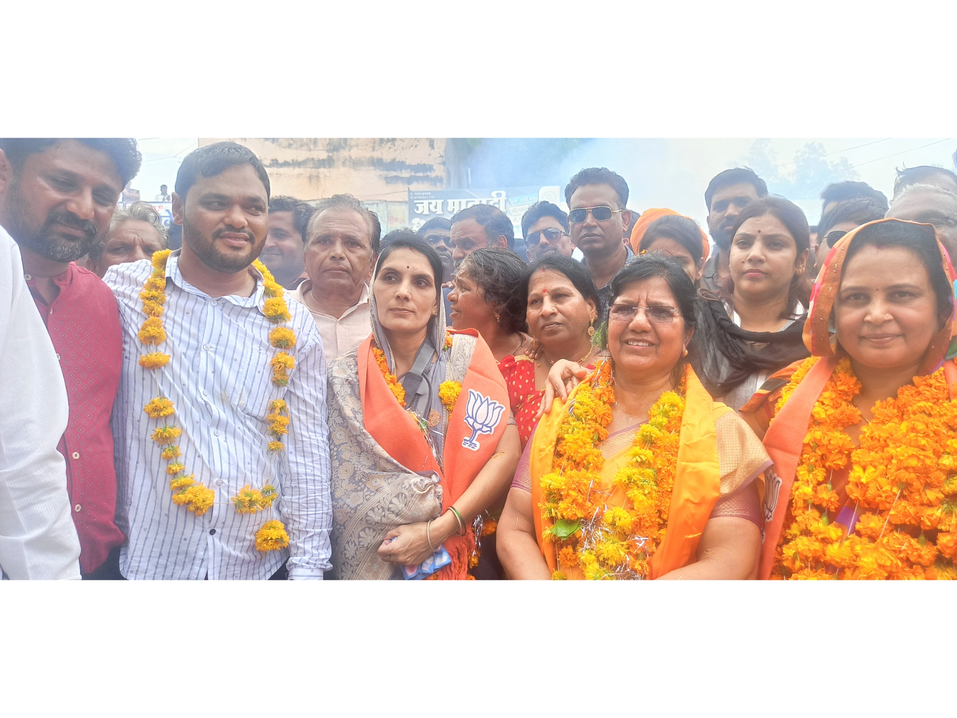 Rukma Muvel became the president after defeating the wife of MP Chhatar ...