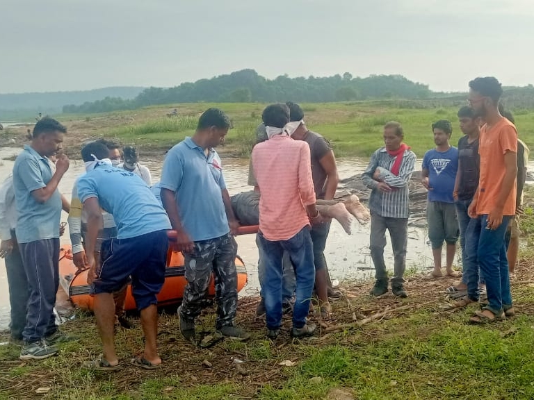 Two days later, the SDERF team found the dead body of a young man ...