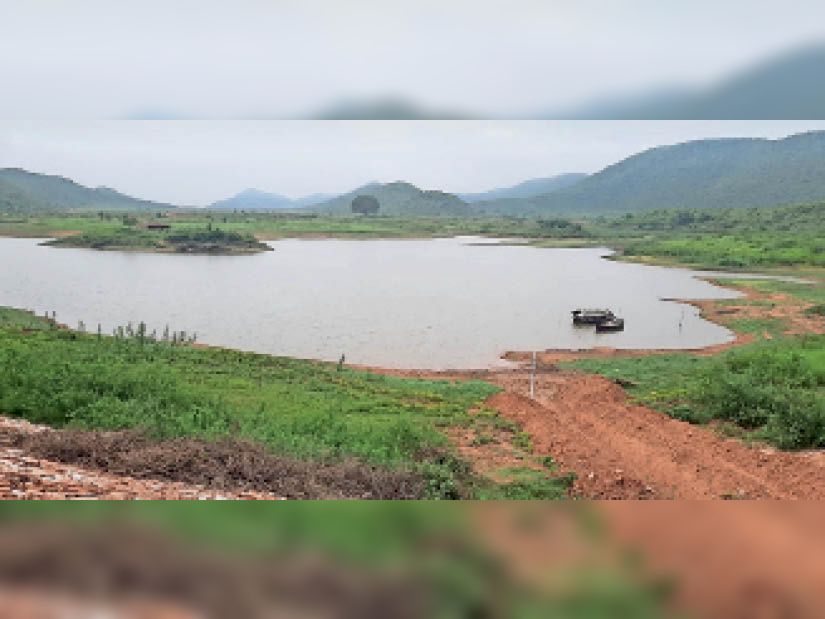 Hundred acres of Kharif crop will be irrigated due to the formation of ...