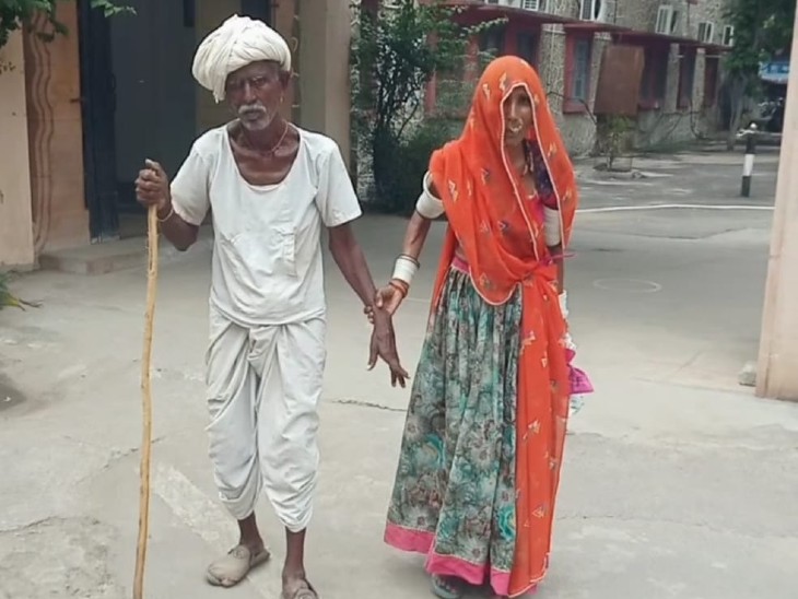 In Rajasthan's Pali, the old couple was evicted from the house by the ...