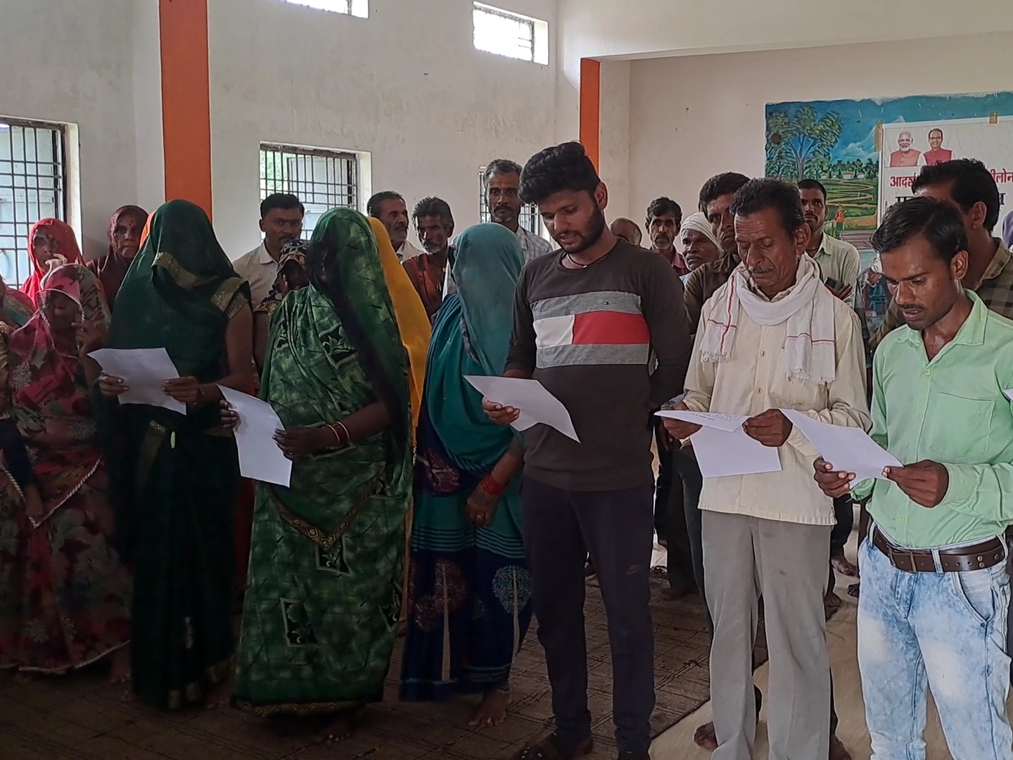 Panch, Sarpanch and Upsarpanch took oath in 68 Gram Panchayats of ...