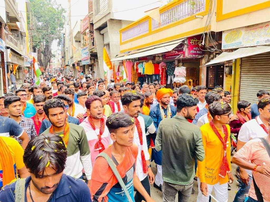 Jalabhishek of Baijnath Mahadev in Badnavar, Yatra was welcomed from ...