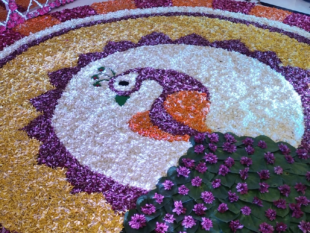 Gopal temple decorated with flowers like one thousand kilos of rose ...
