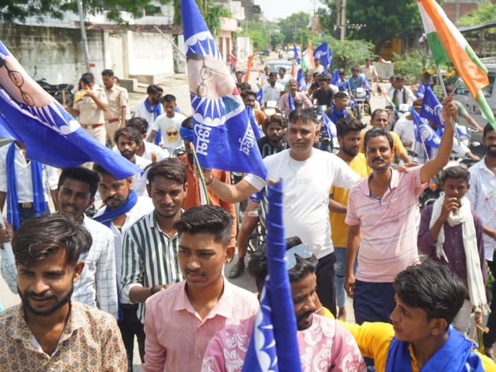 Bhim Army took out grand rally, youth gave message of tribal unity ...