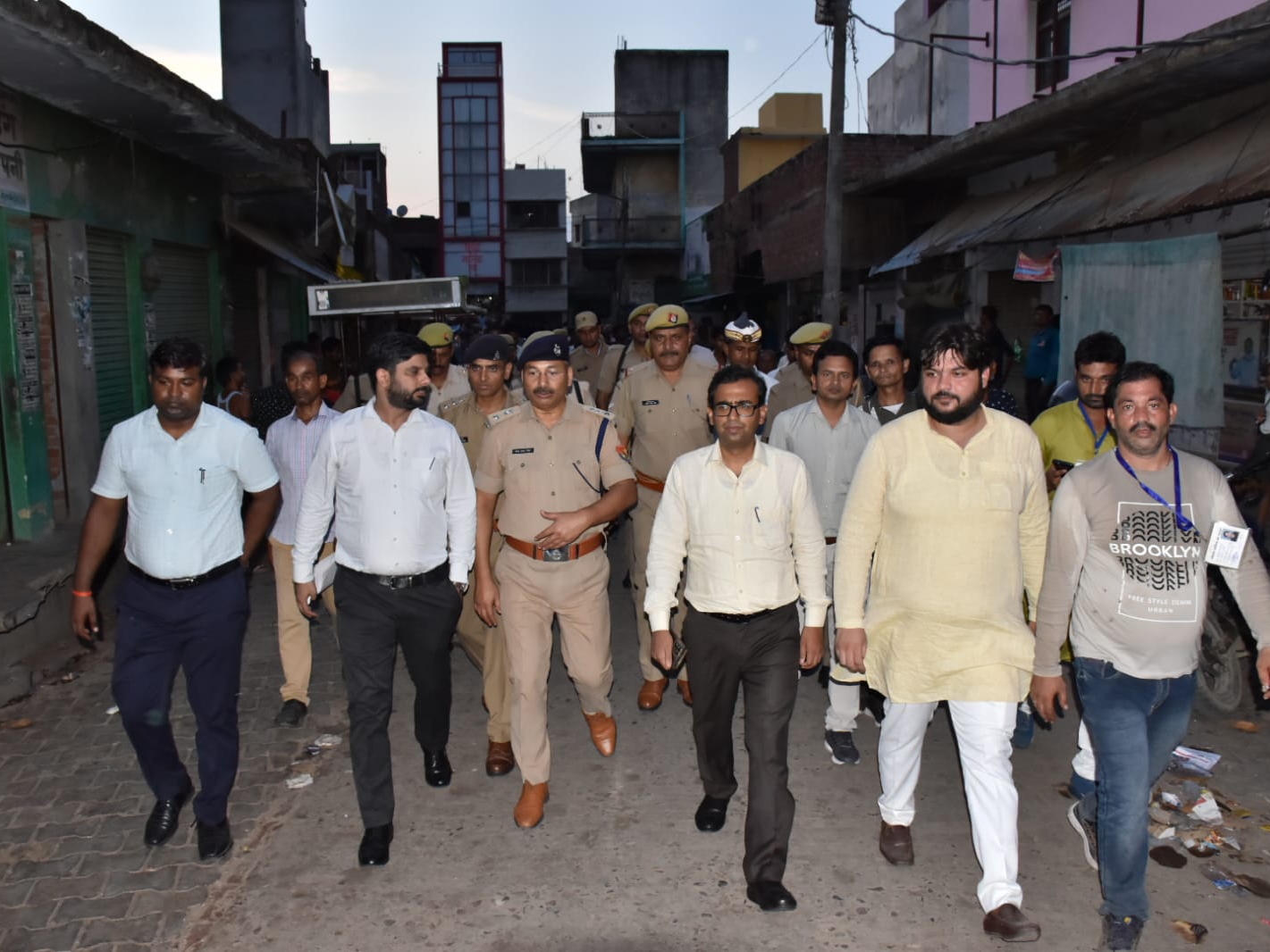 Procession taken out on Muharram in Aliganj People welcomed everywhere ...