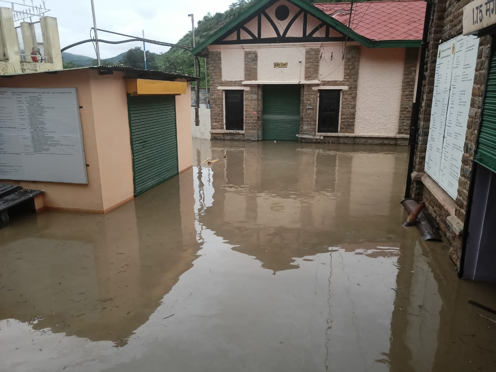 Sutlej water level rises in Shimla's Chaba, Water filled in 1.75 MW ...