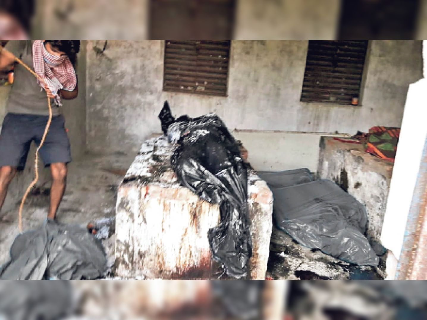 It's not just the dead bodies rotten... it's the rot of the system ...