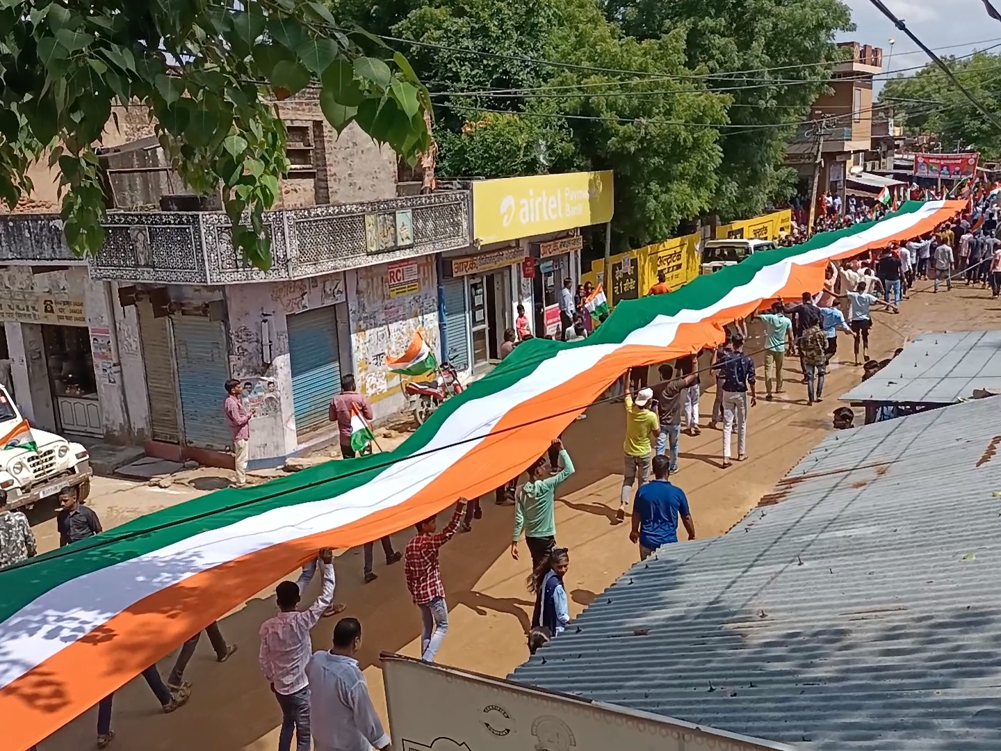 The map of Akhand India was the center of attraction, people welcomed ...