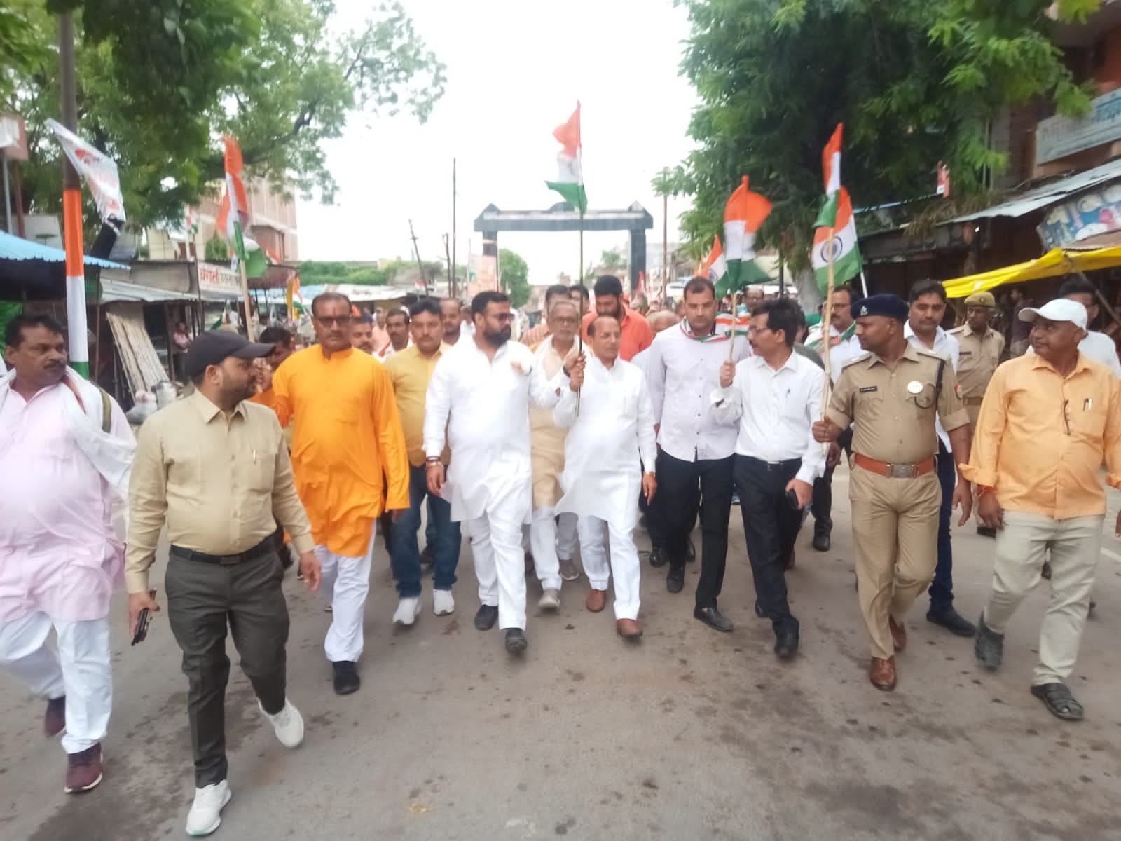 Celebration atmosphere in Jaisinghpur on 75th anniversary of ...