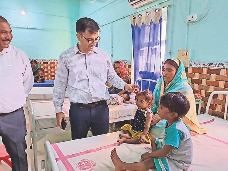 The departure of DM patients reached the hospital, orders were given to ...