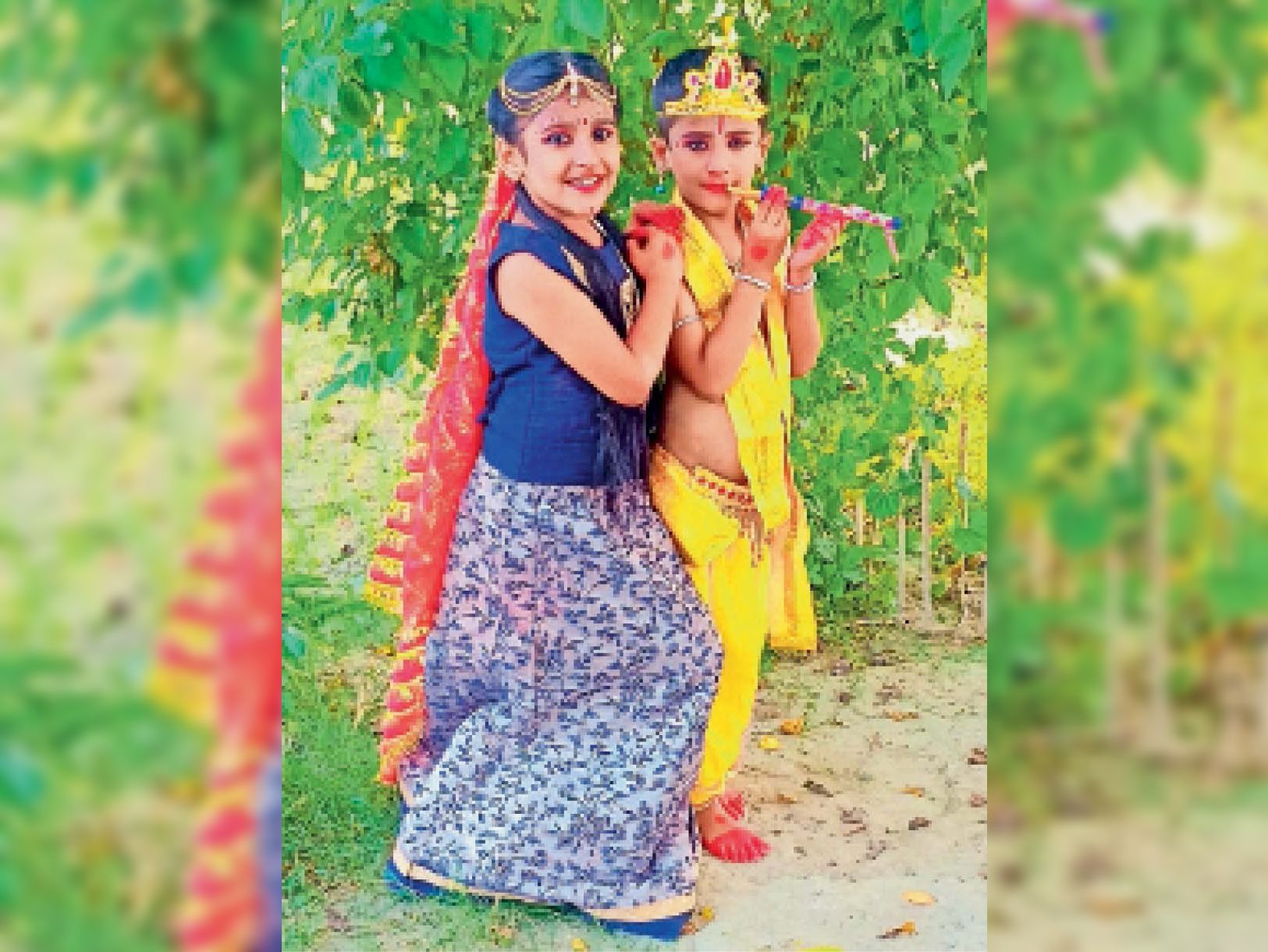 Final form given to the idols of Shri Krishna and Radha Rani ...