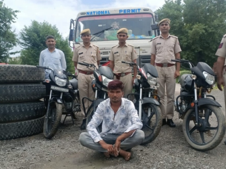 Devli police station caught car theft accused, Hanuman Nagar police ...