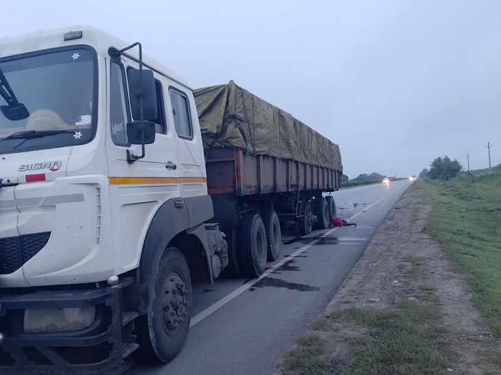 Accident on Udaipur-Chittaurgarh highway, one person dies after being ...