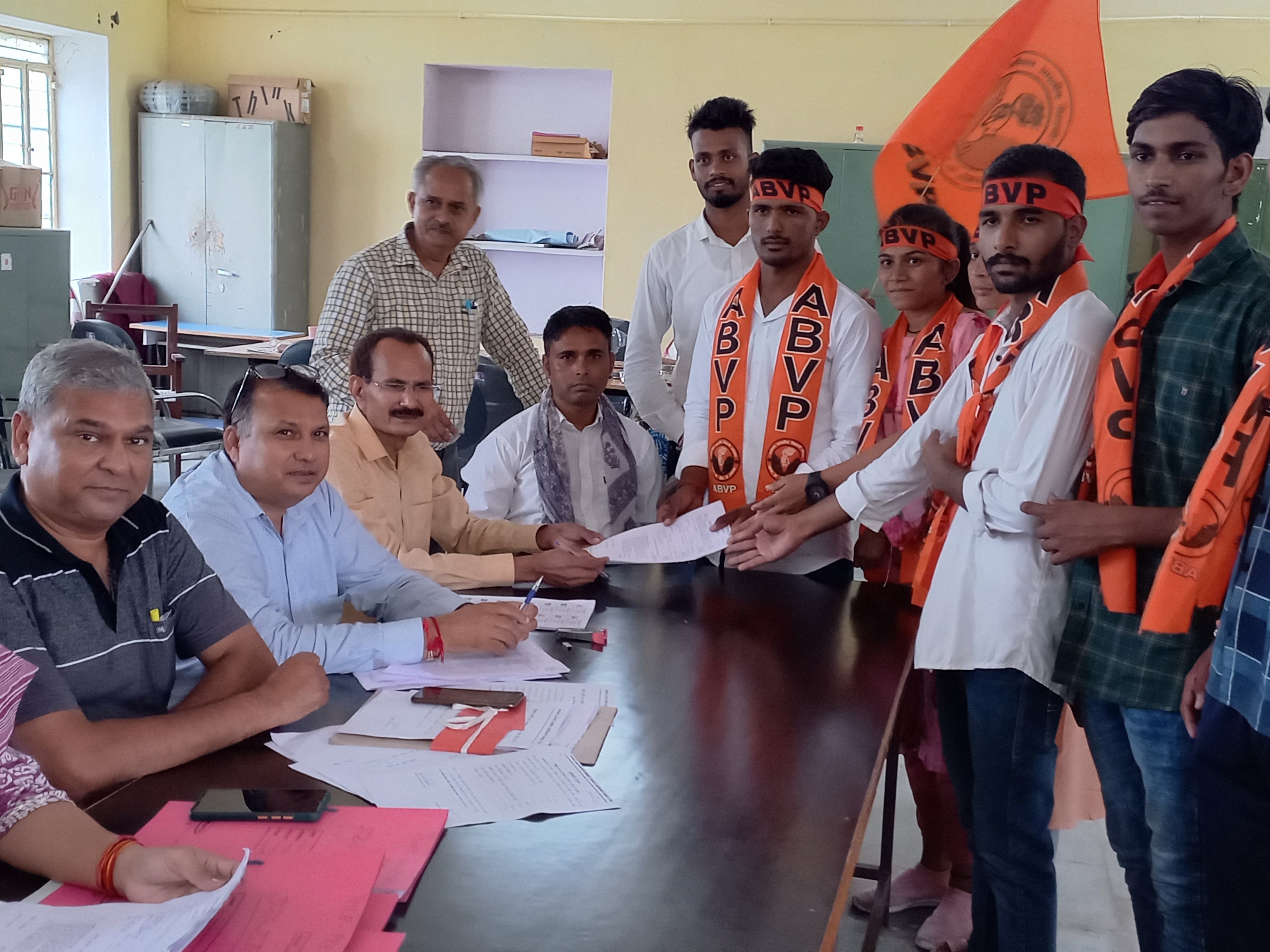 Two letter pads issued at district level and state level, debate broke ...