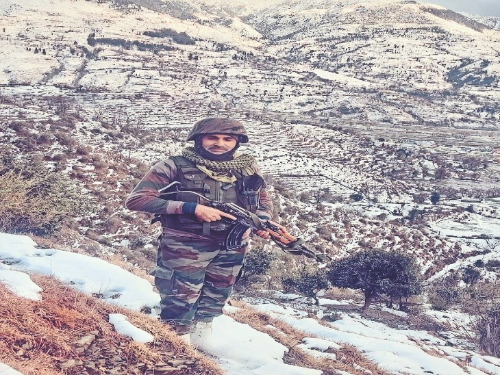 Havildar Satpal, who was injured in the Pargal terrorist attack, was ...