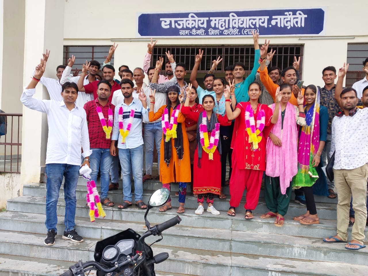 In Sapotra also, unopposed selection on all the posts except the ...