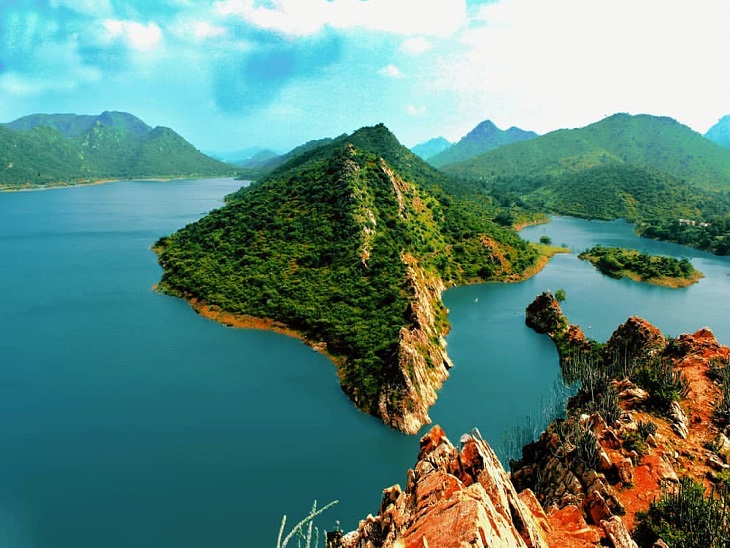 Udaipur Rain Update; Dhebar Lake (Jaisamand) Water Level Increased ...