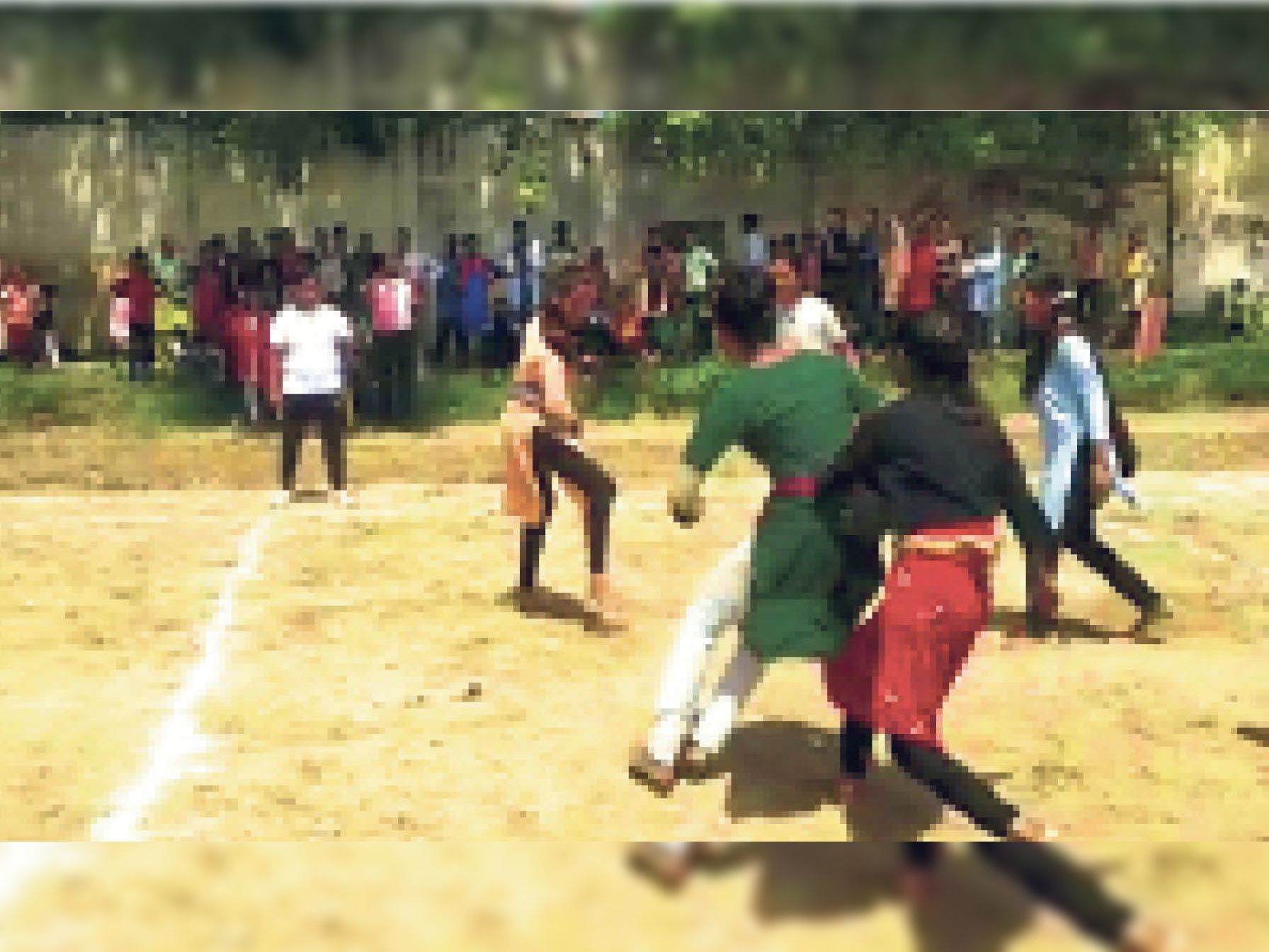 ग्रामीण ओलंपिक खेलों की तैयारी जोरों पर, अभ्यास में जुटे खिलाड़ी ...