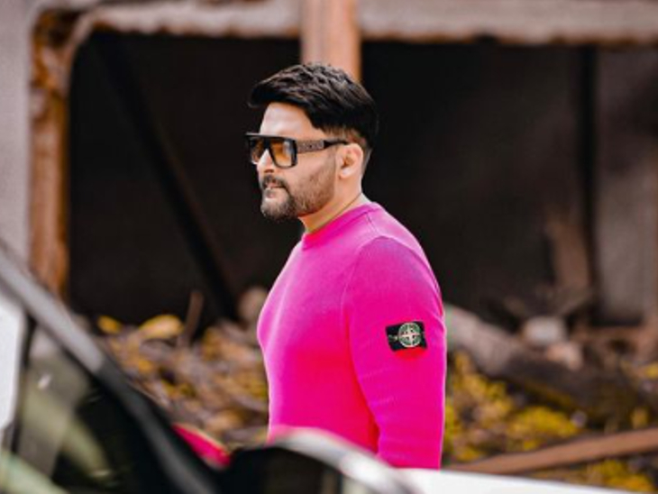 Kapil Sharma flaunts his new look, Appeared in a pink outfit | कपिल ...