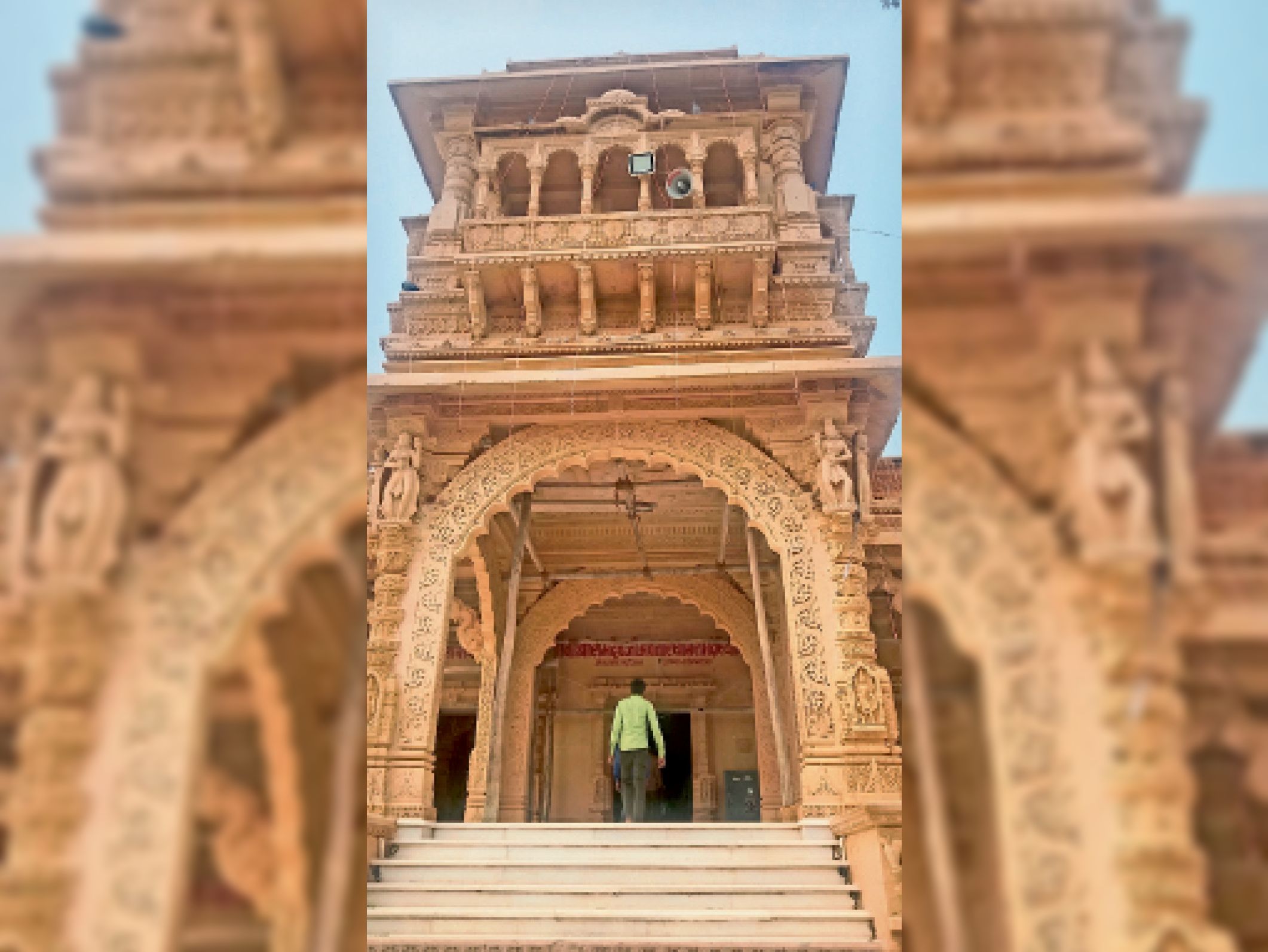 The first such temple of Baba Ramdev in Ramderia, where there are ...