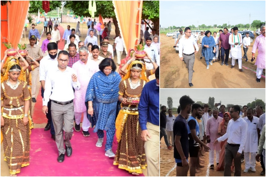 District Collector was the chief guest, fury for not giving speech ...