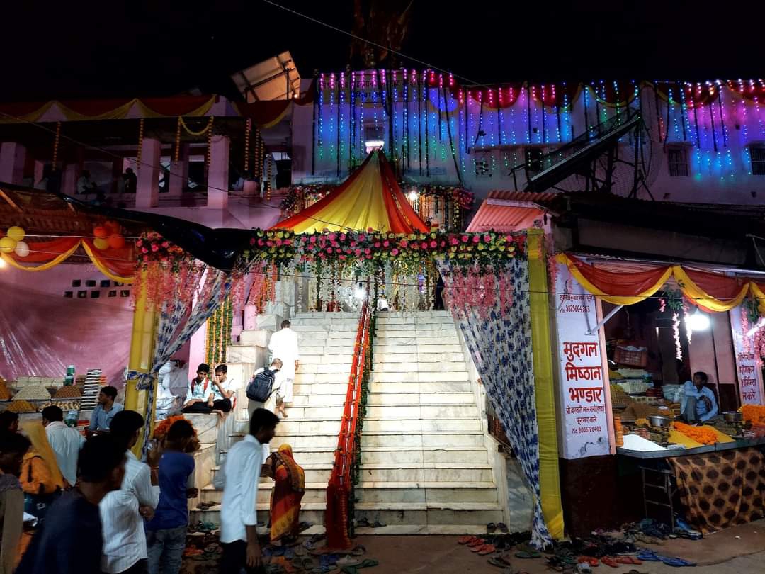 Bhima had broken the mountain with a mace, Hanuman is sitting while ...