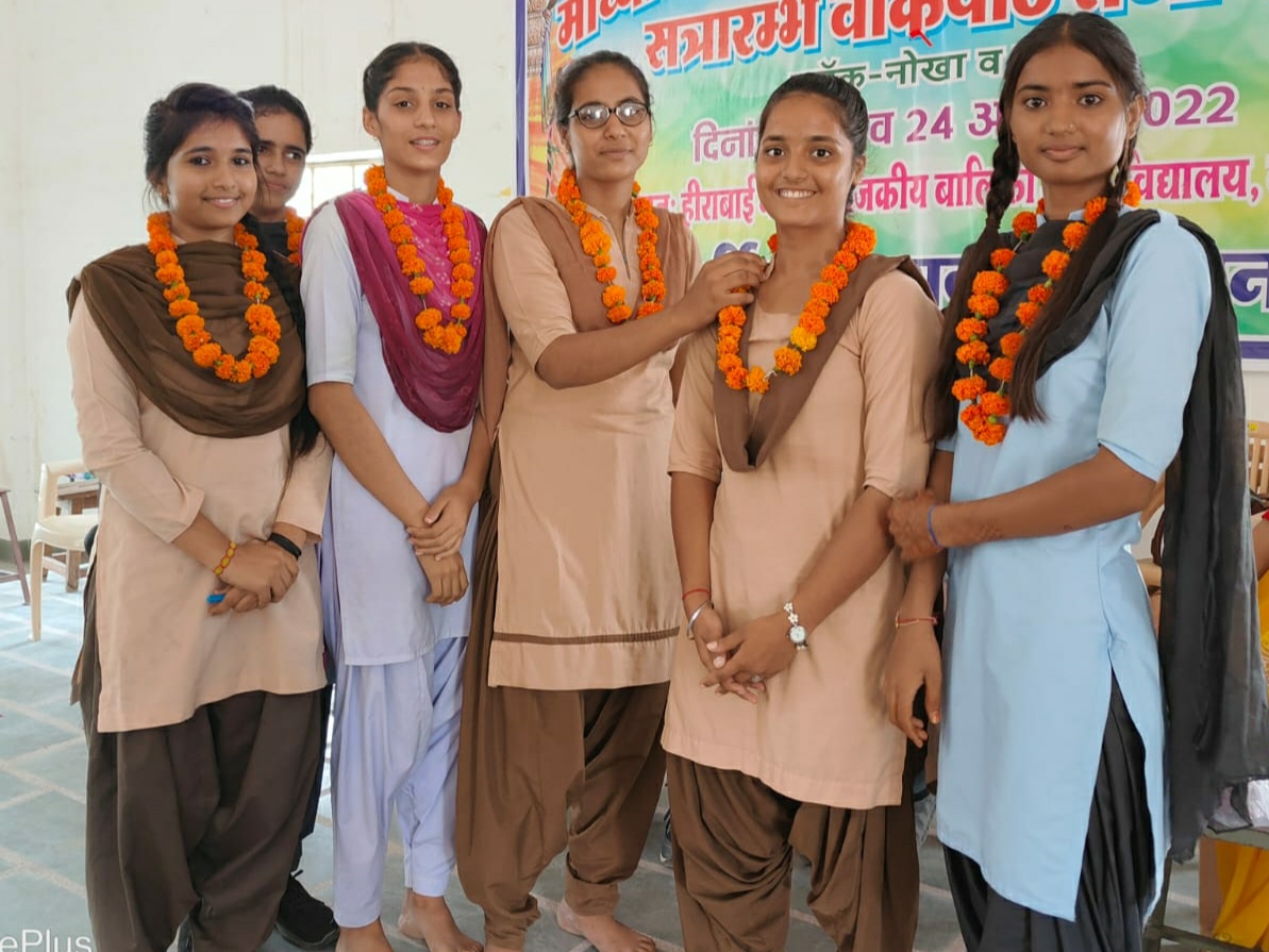 In Smt. Hirabai Gattani Government School, Tamannaah became the Speaker of the Parliament ...