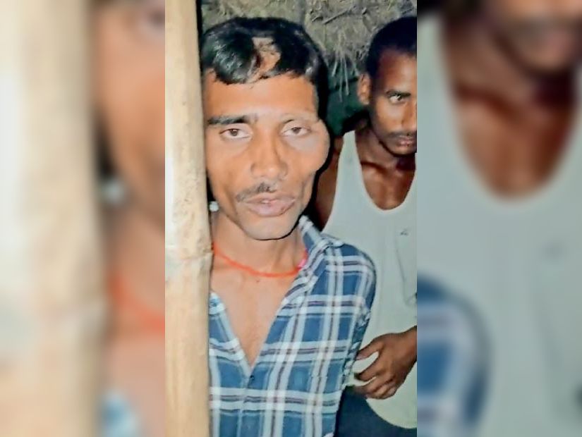 The thief who came to steal the Khassi was beaten up by the villagers ...