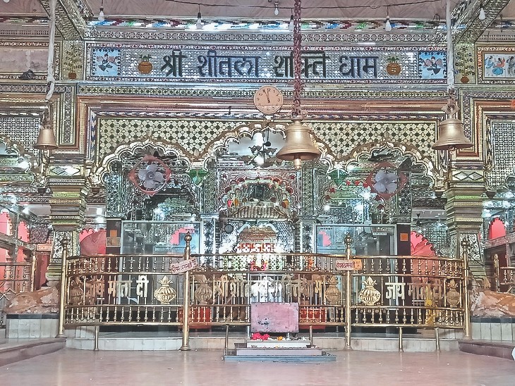 Maa Sheetla statue installation ceremony got approval | प्रतिमा स्थापना ...