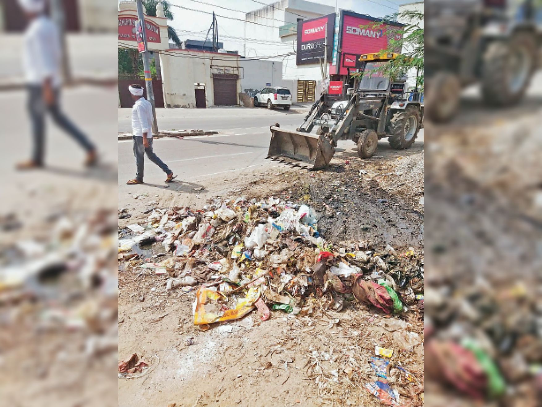 Indore company started door-to-door garbage collection on the first day ...
