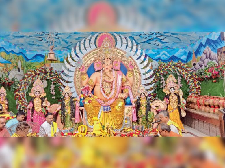 Due to Ganesh worship, the atmosphere became devotional, Pandits ...