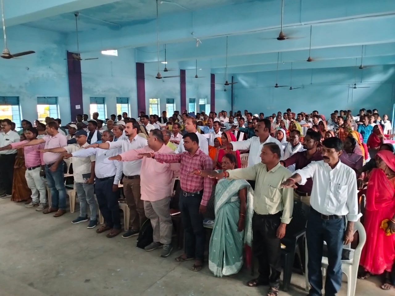 Sarpanch said - Panchayat and villages will be made ideal ODF + by ...