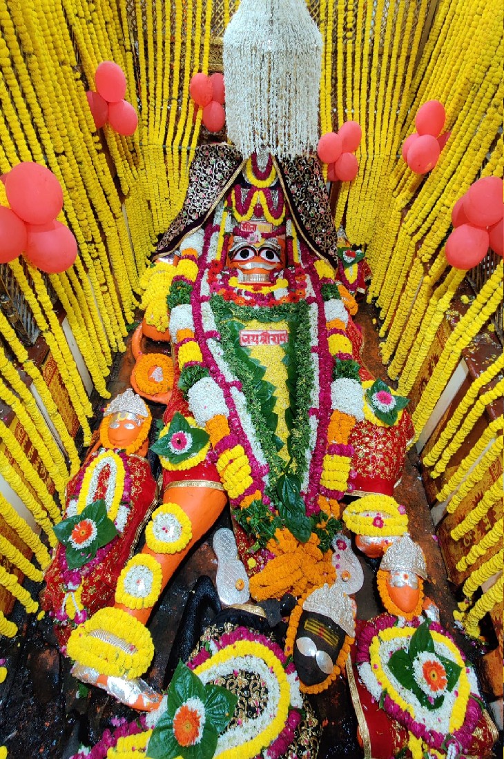 Prayagraj Lete Hanuman Mandir Open Updates: After 16 days, the doors of ...