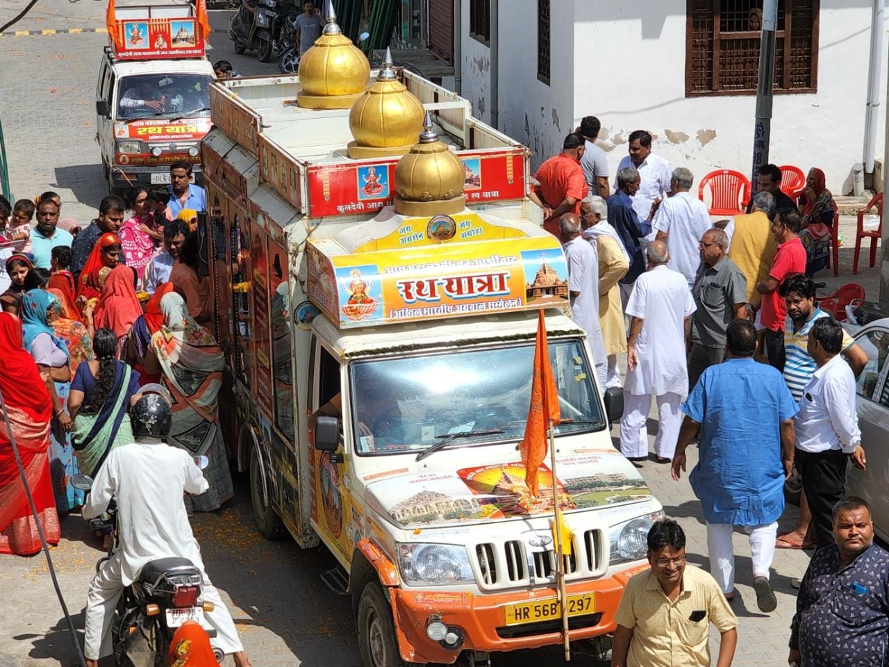 Mahalaxmi Rath Yatra reached Narnaul's Ateli | नारनौल के अटेली में ...