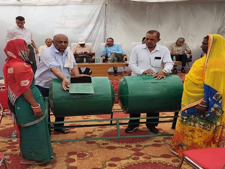 Karnal News, HUDA Department took out draw for the people living in the ...