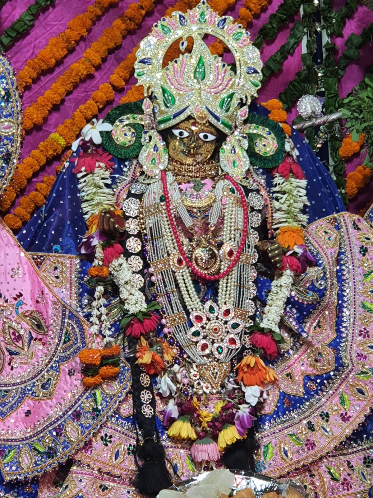 Congratulations festival being celebrated after the birth of Radha Rani ...