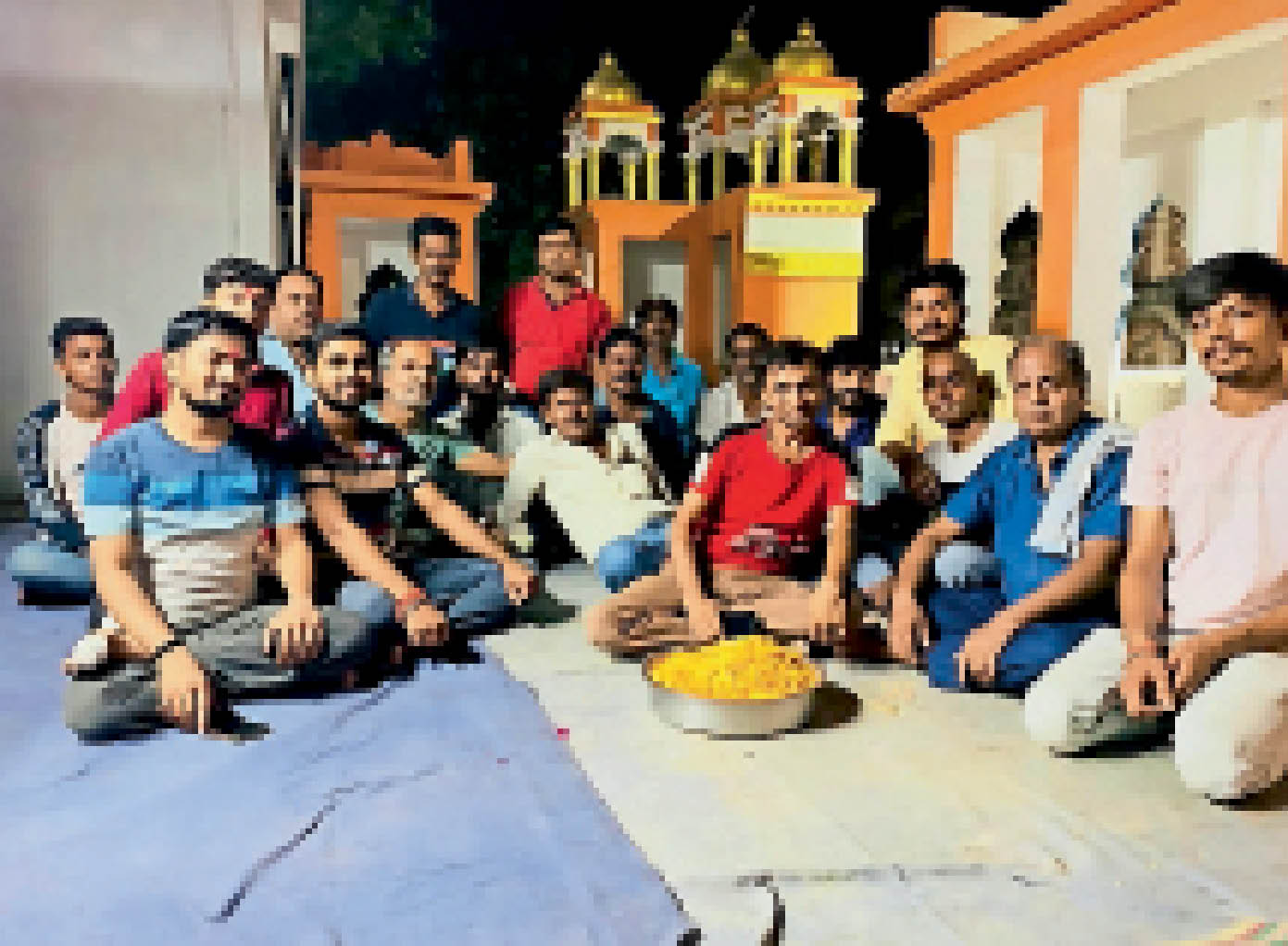 Ashok Goenka, President of Kirori Mal Gajanand Durga Puja Committee ...