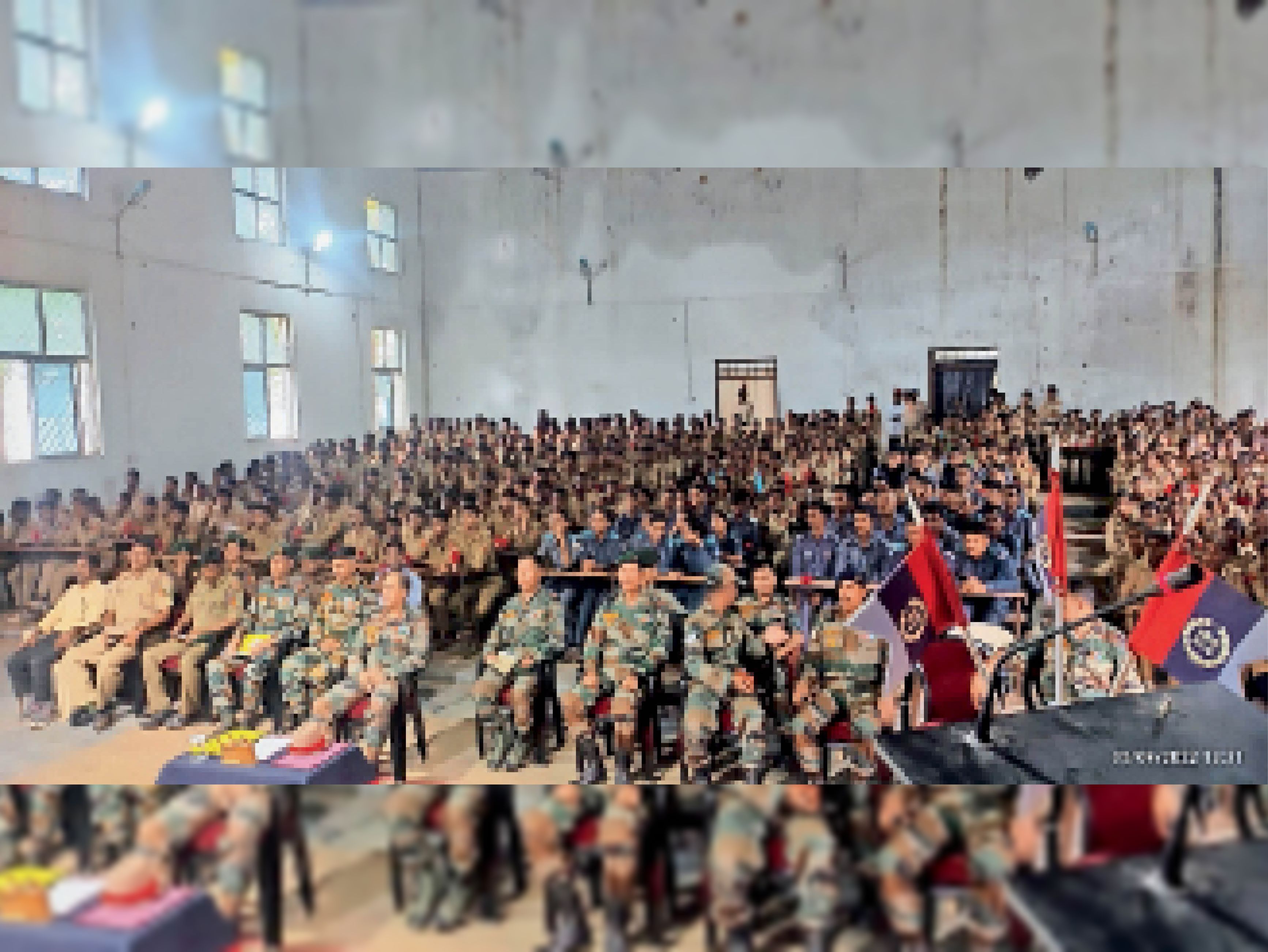 NCC cadets learned lessons of leadership and discipline in the camp
