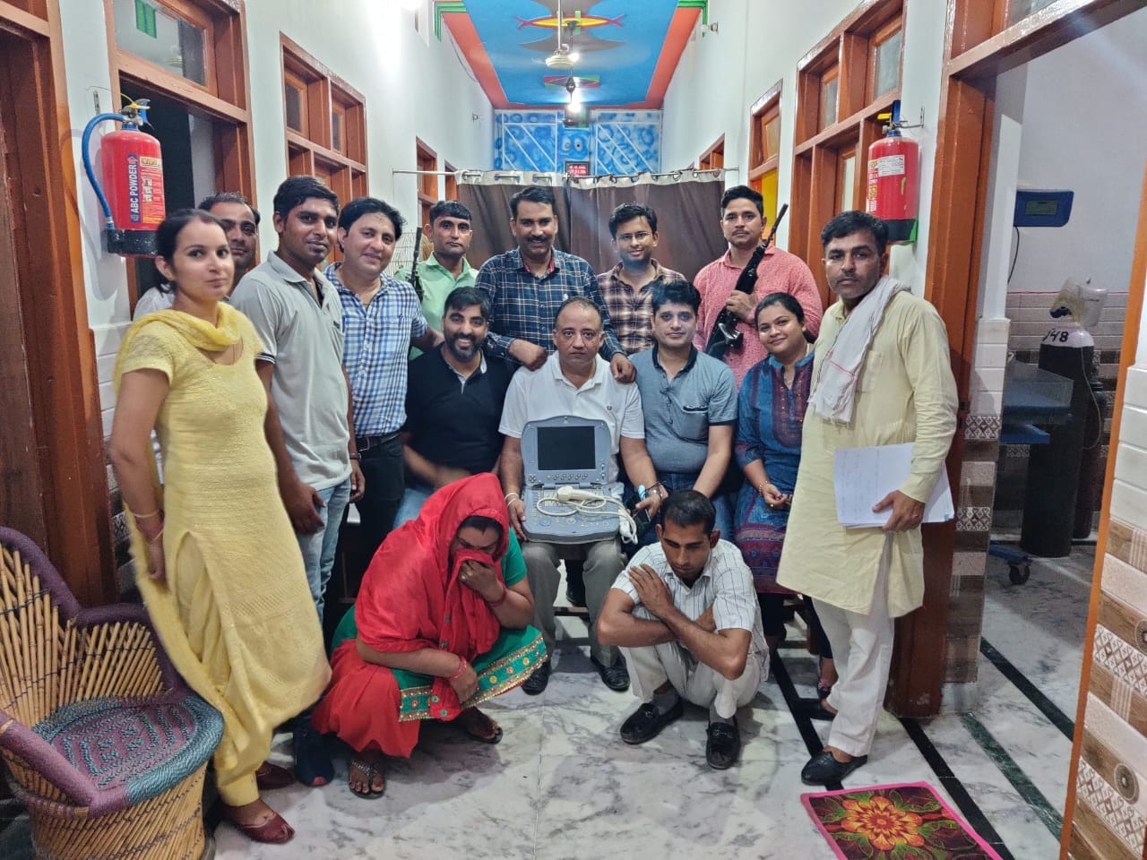 भ्रूण लिंग जांच का किया खुलासा जांच के नाम पर हो रही थी 35 से 40 हजार