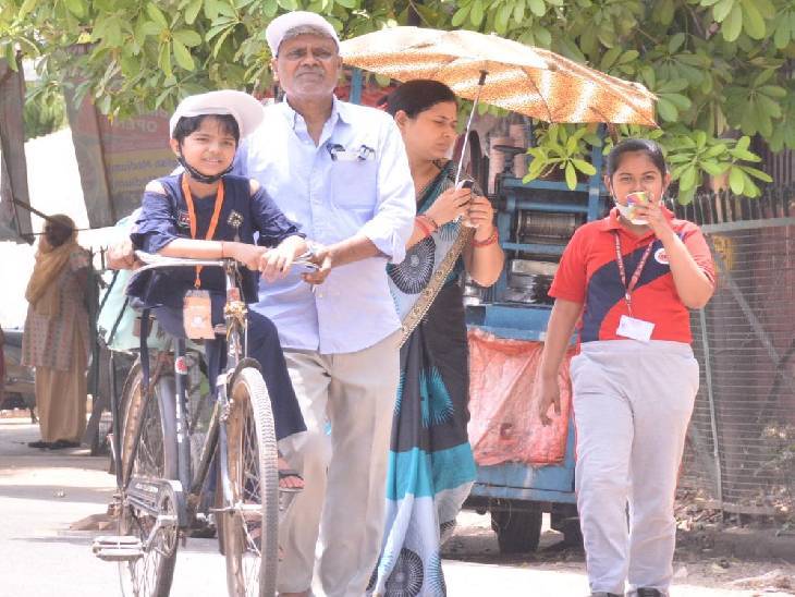 For the first time in the rainy season, the mercury crosses 35 degrees ...