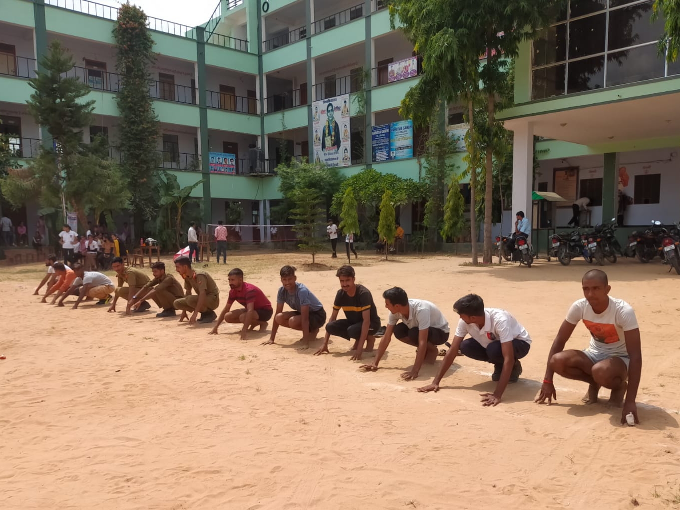 The main attractions of traditional games like Satoliya, Frog move ...
