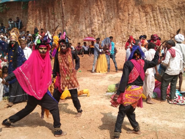 Organized the first gabri program of the season in Indira Colony of ...