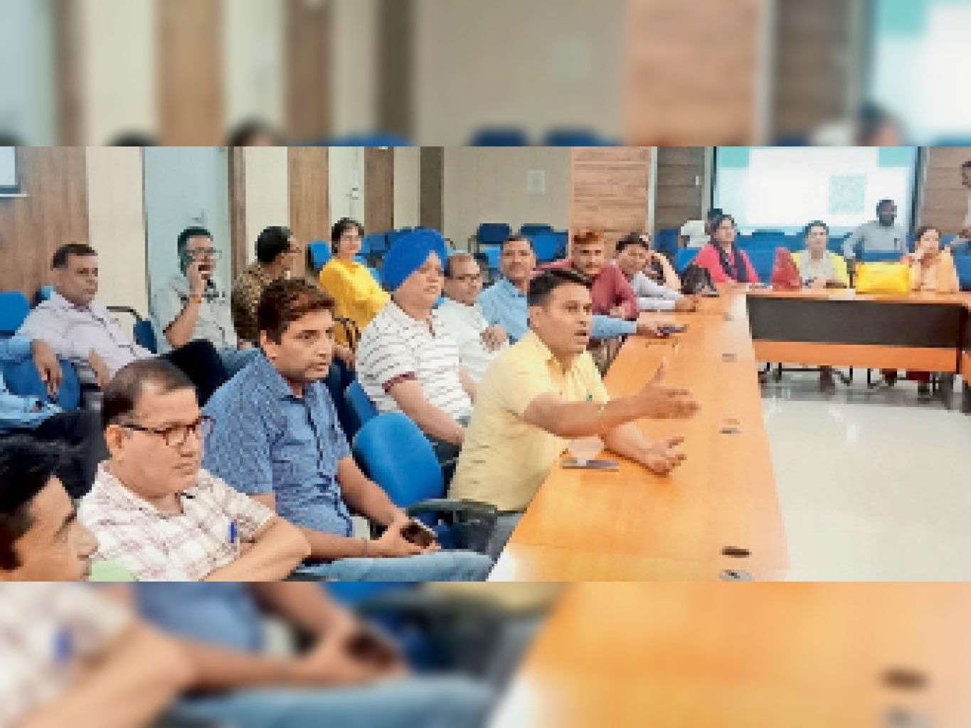 ADC office had asked for the names of teachers who came after being ...