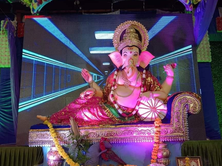 Ganesh idols will be immersed in artificial pool, in Badnavar the city ...